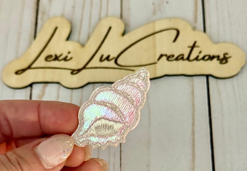 Pink Iridescent Shell Patch - Etsy