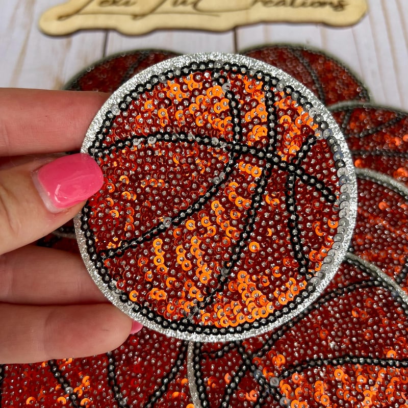 Basketball Patch - Etsy