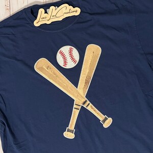 Baseball Softball | Iron on Patch | Softball Sequin Patch | Baseball Sequin Patch | Gameday ...