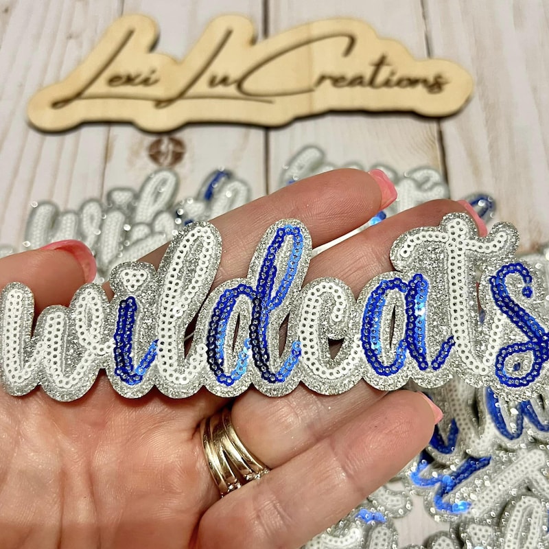 Sequin Mascot Appliques - Etsy