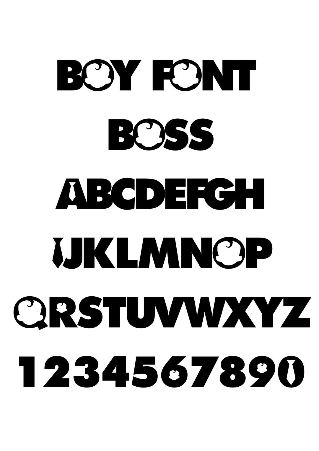 Baby Boss Font Clipart Baby Boss Png Baby Boss OTF Baby Boss Svg - Etsy