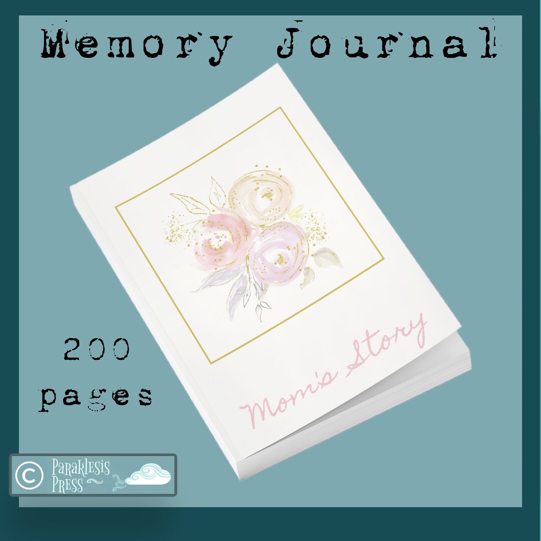 Journal for Mother's Day Mom's Story Memory-keeper Notebook Guided ...