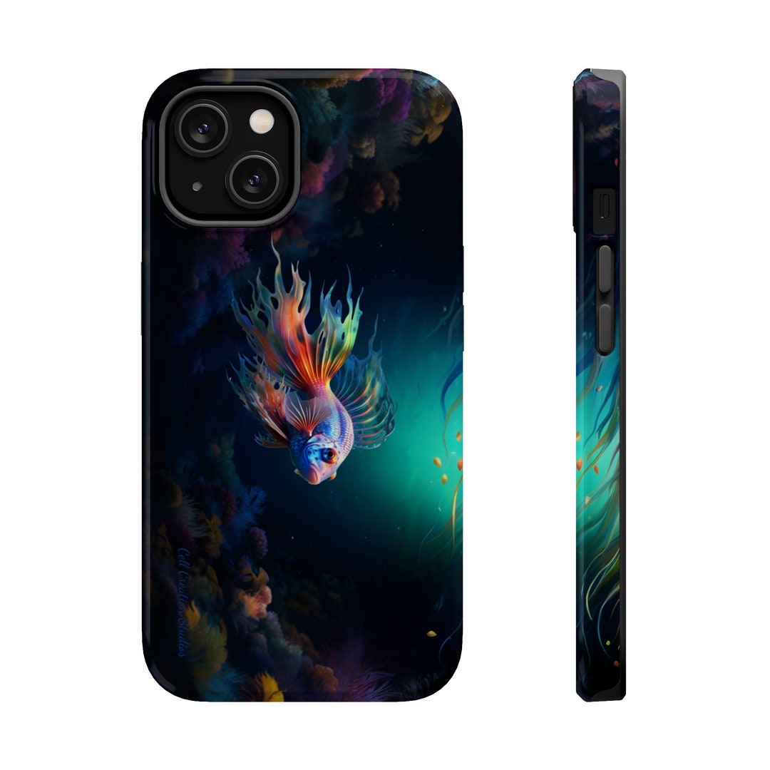 Introducing the Aquatic Serenity Cell Phone Case Dive Into - Etsy