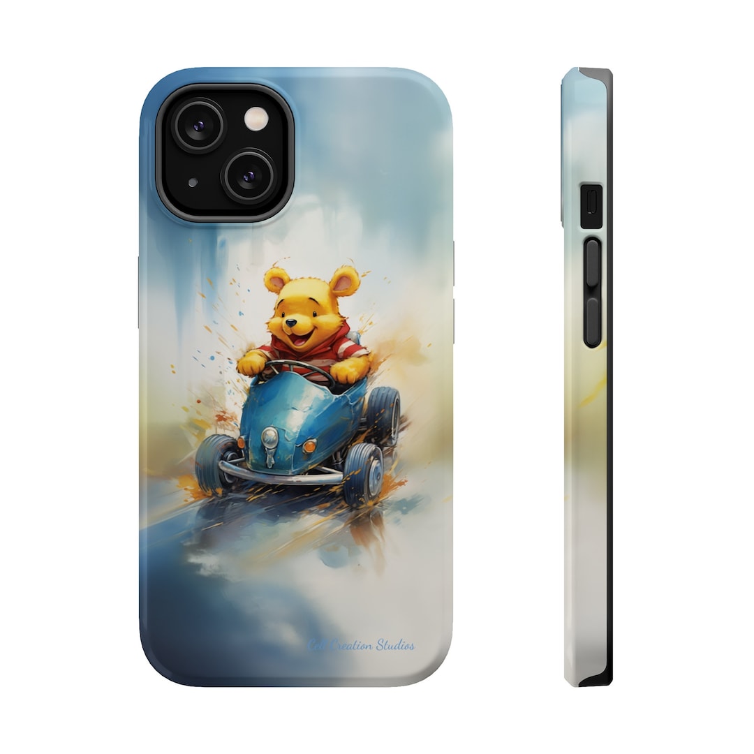 The winnie-the-pooh's Race Day Phone Case magsafe Tough Cases - Etsy