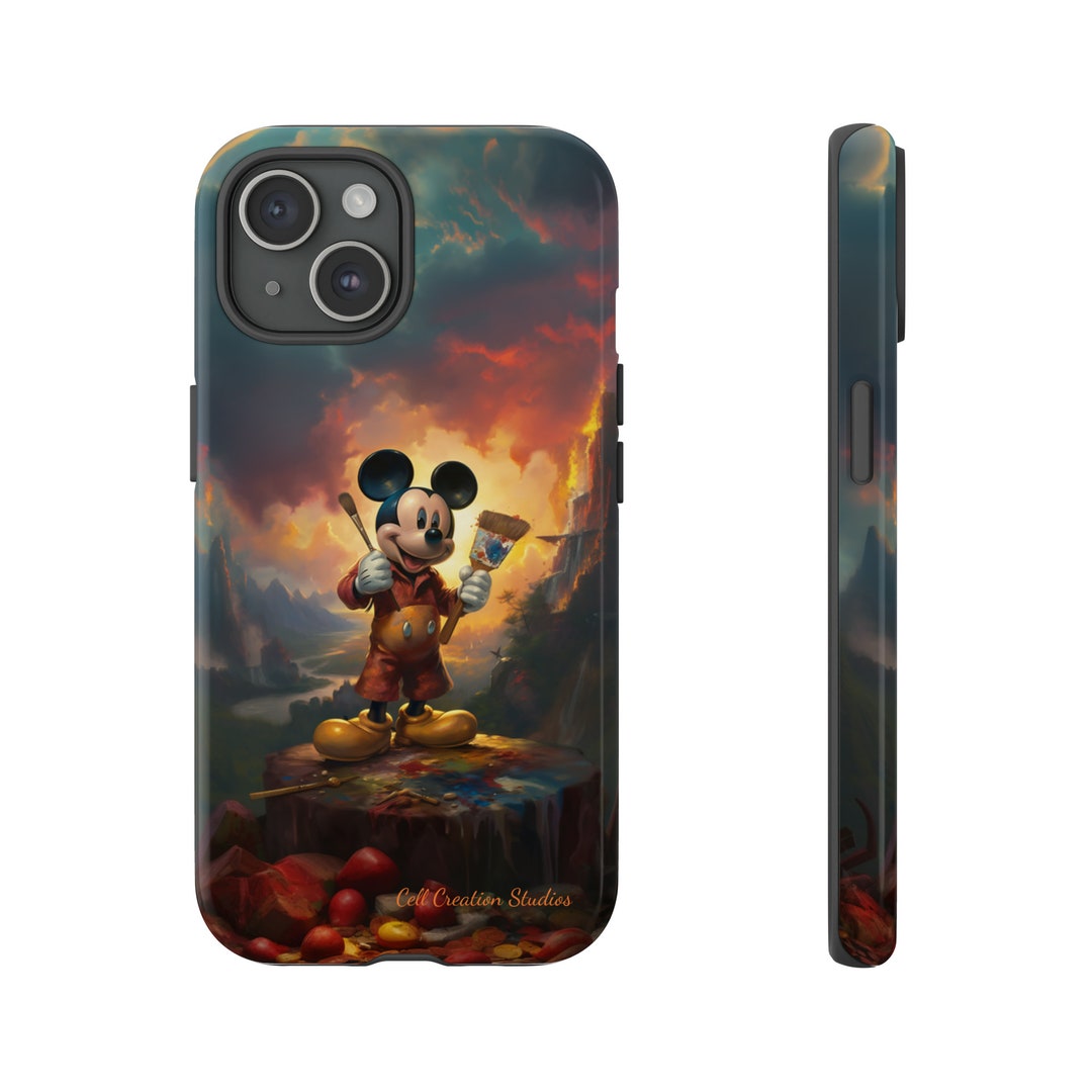 The artist Mickey tough iPhone Cases - Etsy