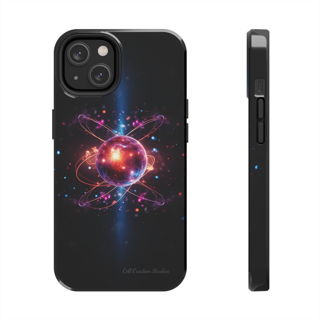 Introducing radiant Atom Fusion Phone Case tough - Etsy