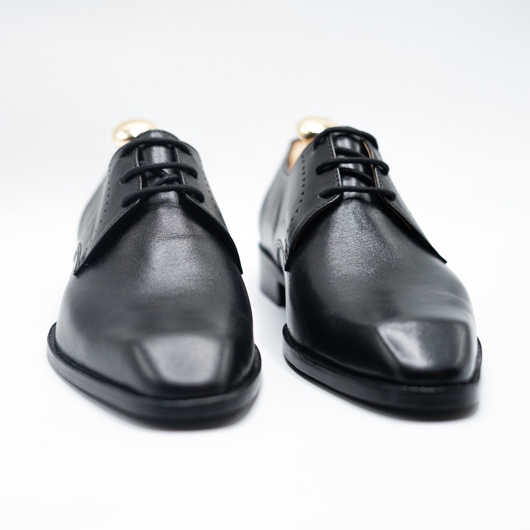 Handmade Derby Shoes, Leather Shoes, Made to Order, Gift for Him 2023 ...