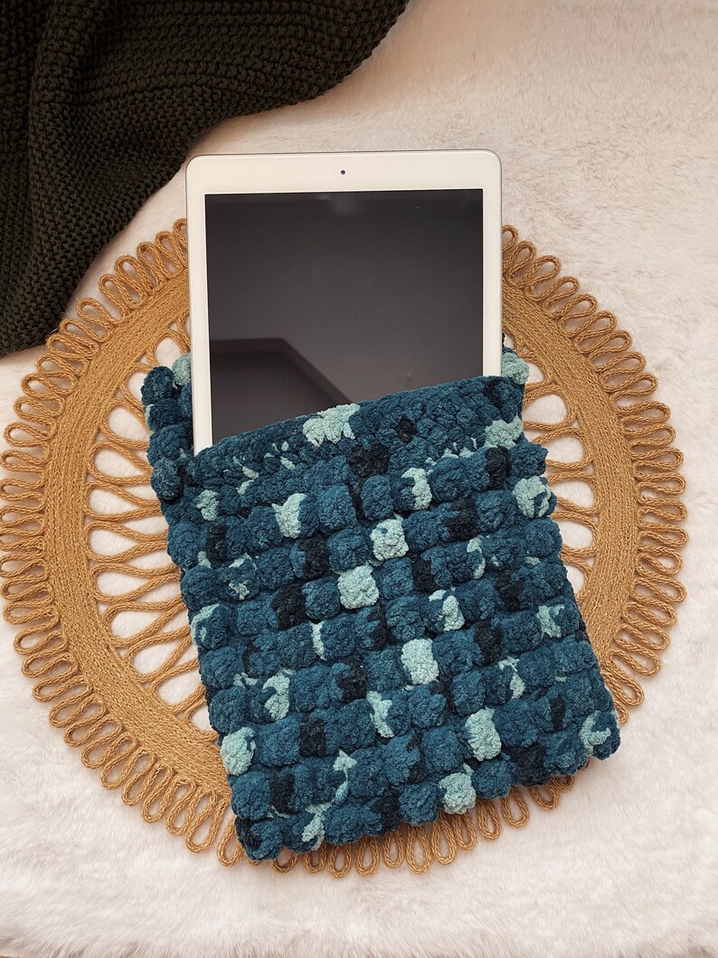 Bubble Tablet Sleeve | Crochet Pattern PDF | Kindle, Ipad, Tablet ...