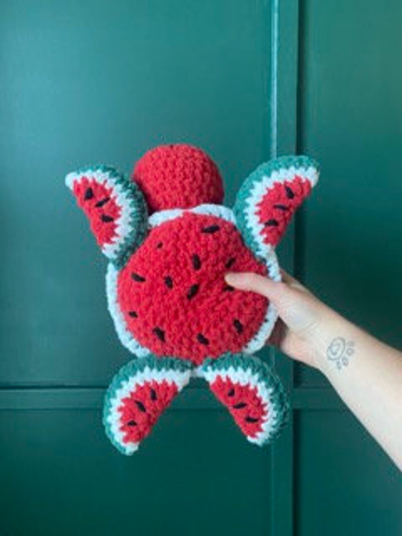 Watermelon Turtle Crochet Pattern *PDF ONLY* - Etsy