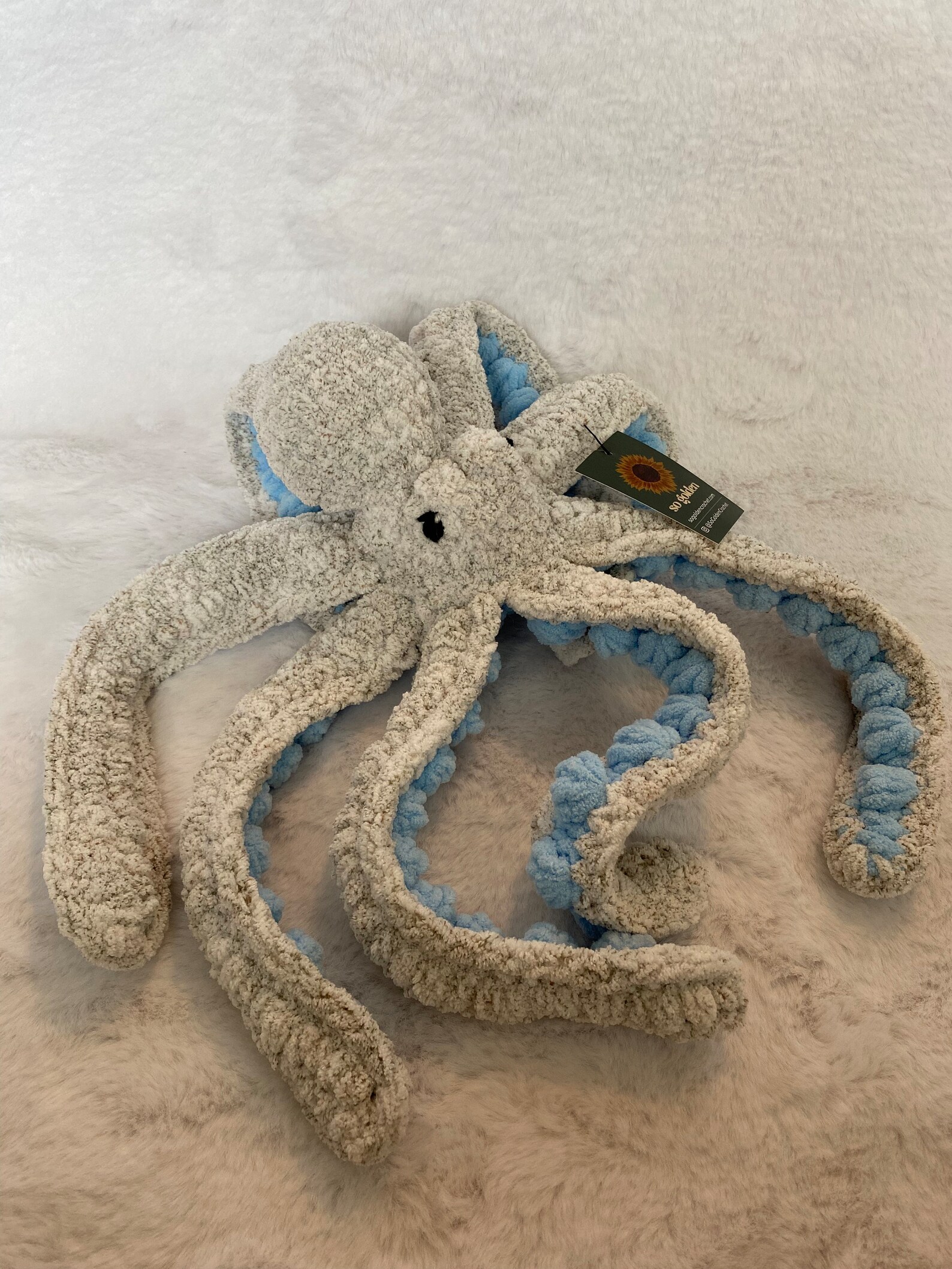 Mini Anchor Octopus Crochet Plushie Mini Octopus Ready to Ship - Etsy