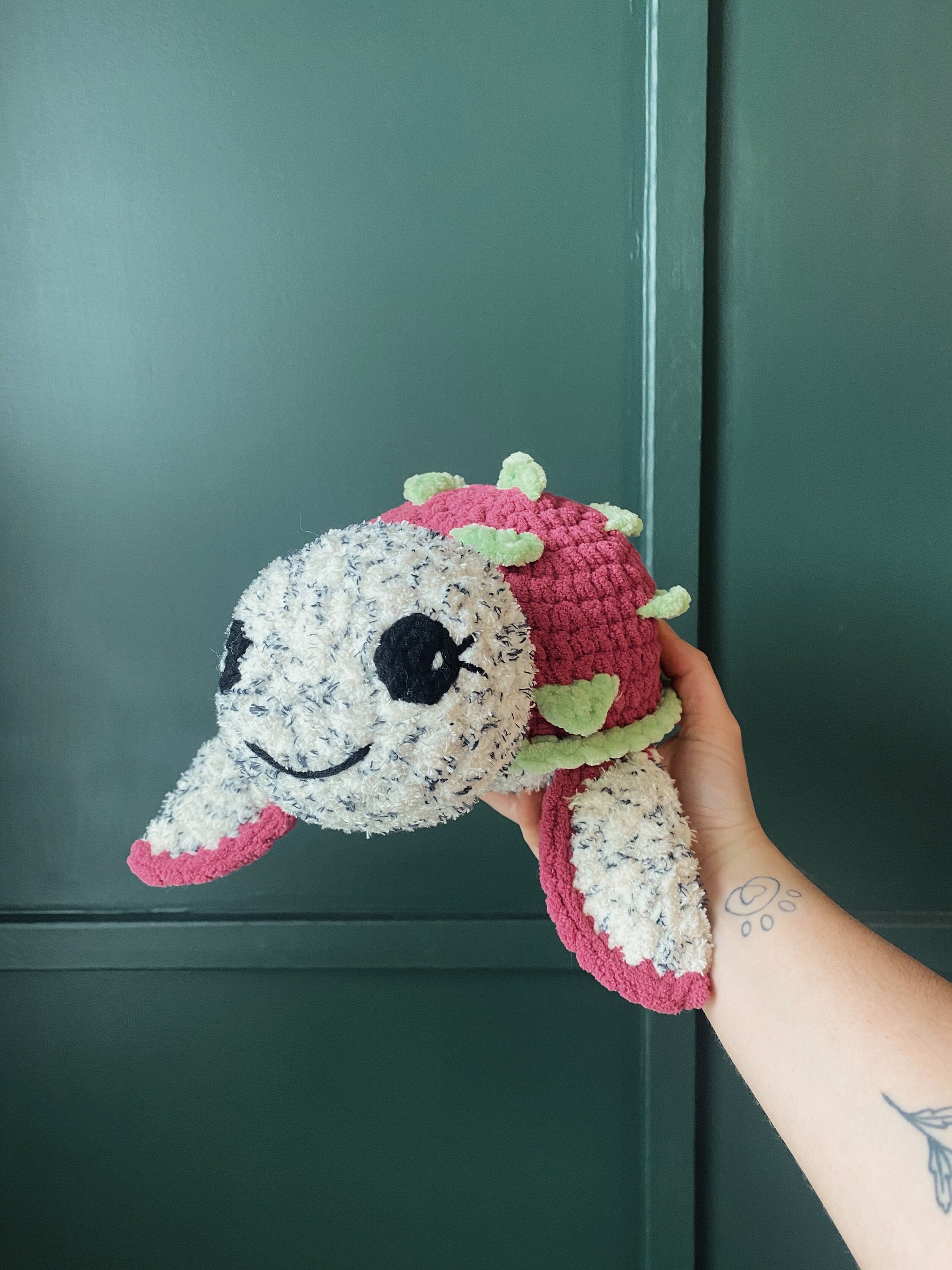 Dragonfruit Turtle Crochet Pattern *PDF ONLY* - Etsy