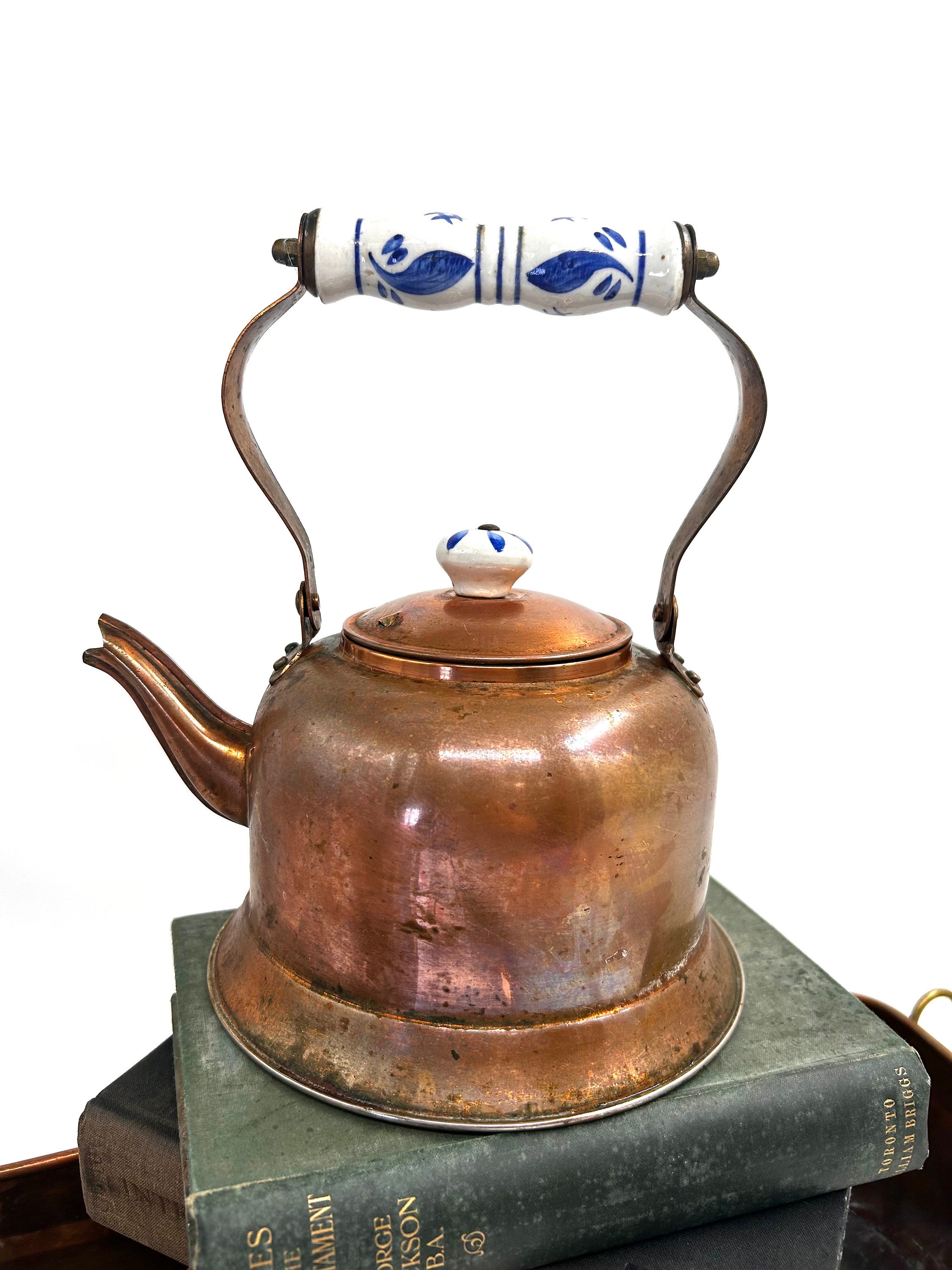 Vintage Copper Wares / Primative Kitchen Decor / Copper Kettles ...