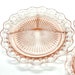 Old Colony Pattern 1930 Pink Open Lace Glass Plateware Set of 3 - Etsy