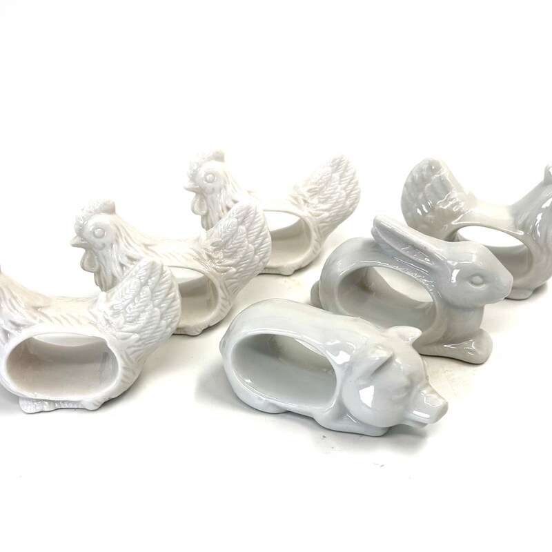 Porcelain Animals - Etsy
