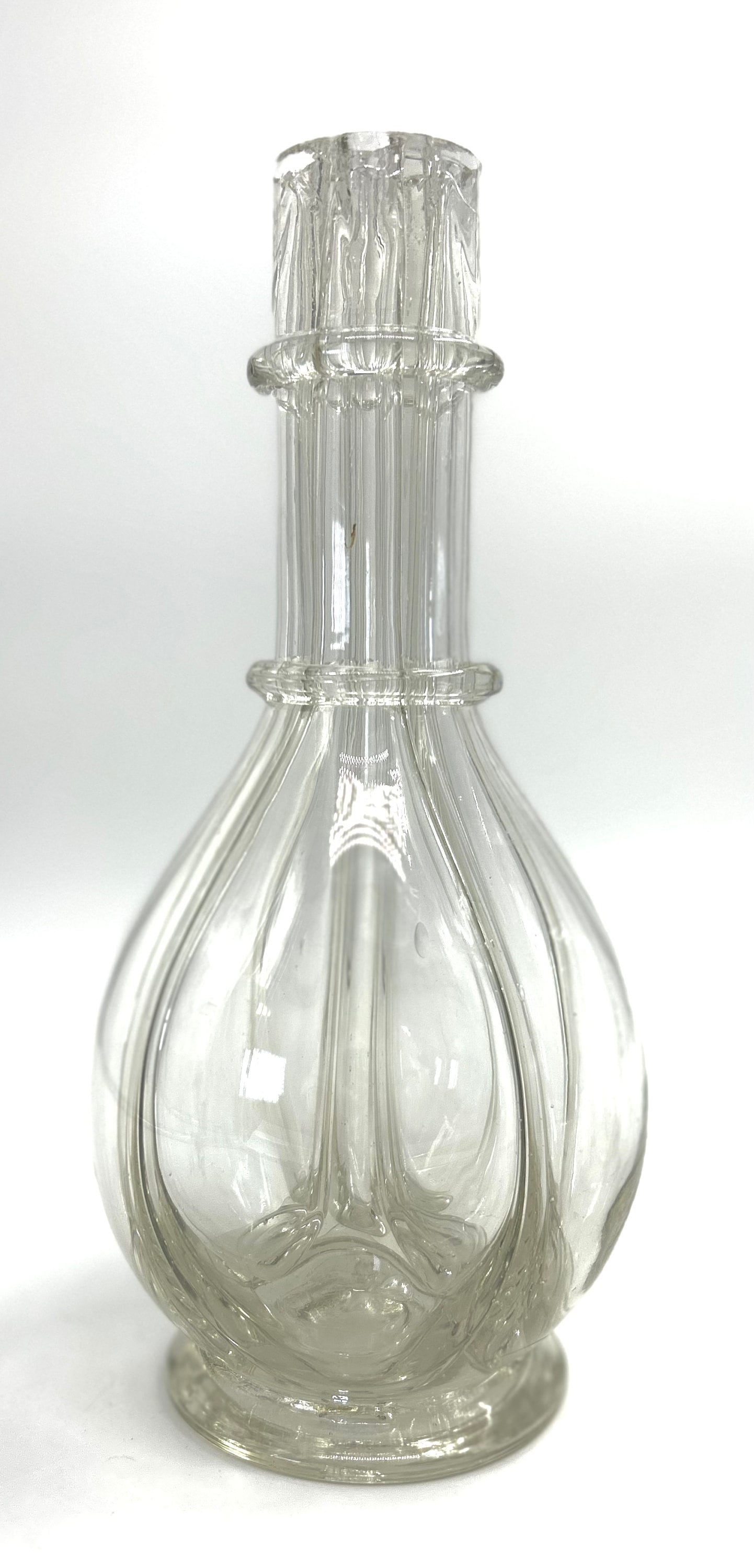 Rare French Vintage 4 Chamber Glass Decanter/ Frog Flower Vase - Etsy