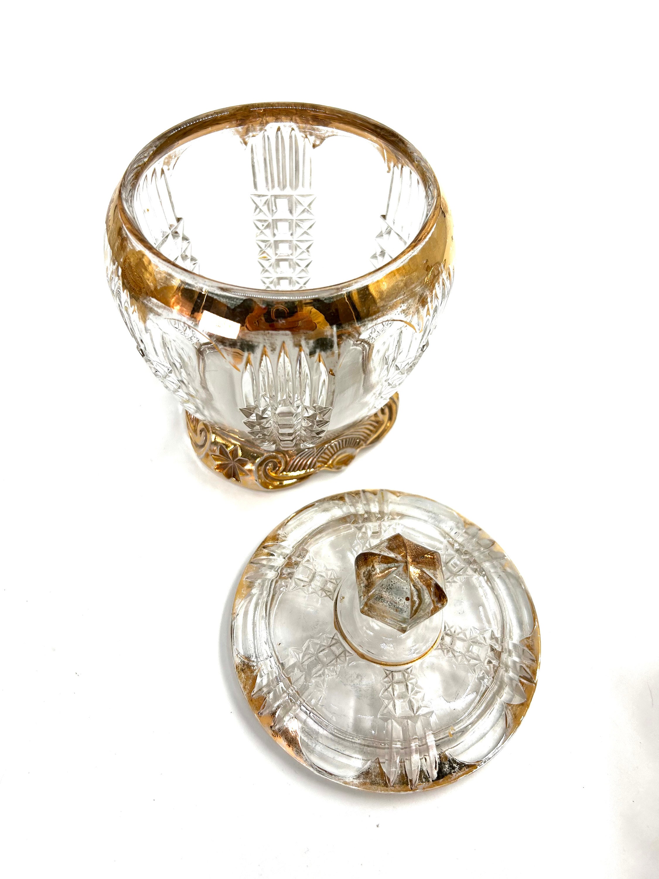 ABCG National Glass Co. riverside Glass Works 1899-1904 Butter Dish ...