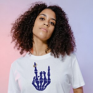 Mockup Mano Cornuta Ai Svg Png Dxf Esp Skleton - Etsy