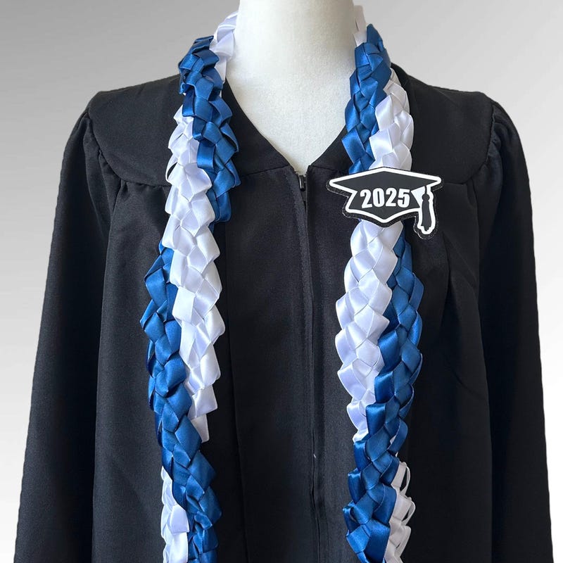 Graduation Lei 2 Colors - Etsy