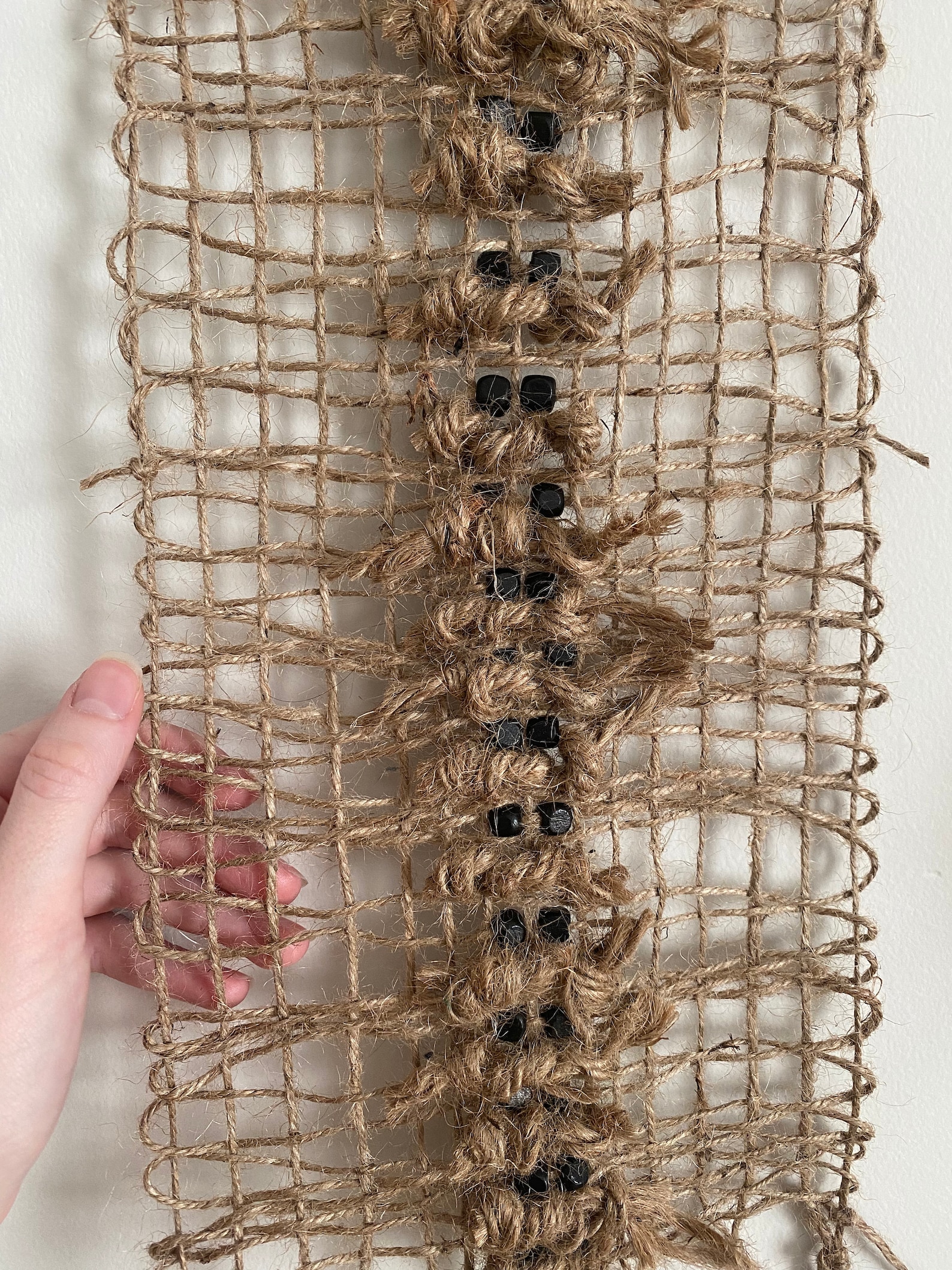 11 Handmade Rustic Jute Fiber Art - Etsy