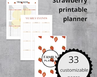 Digital Weekly Planner, Weekly Planner, Printable Planner, Digital ...