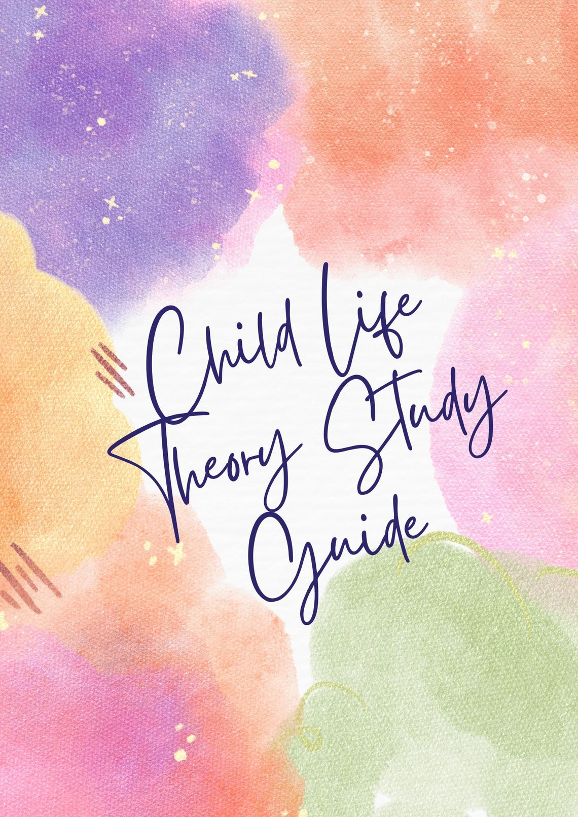 Child Life Theory Study Guide - Etsy