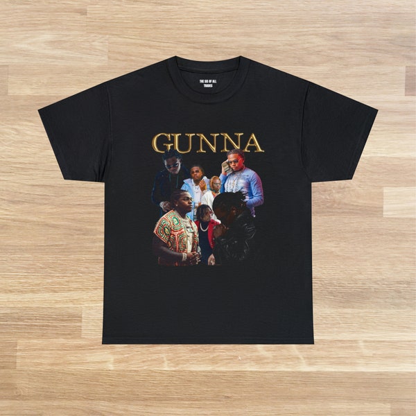 Gunna Black Shirt - Etsy