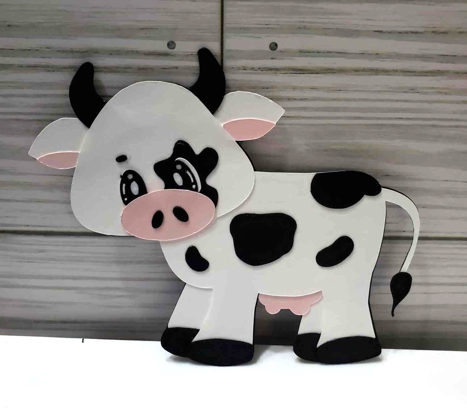 Male Cows/holstein/farm/dairy/papercrafts for Scrapbooking and ...