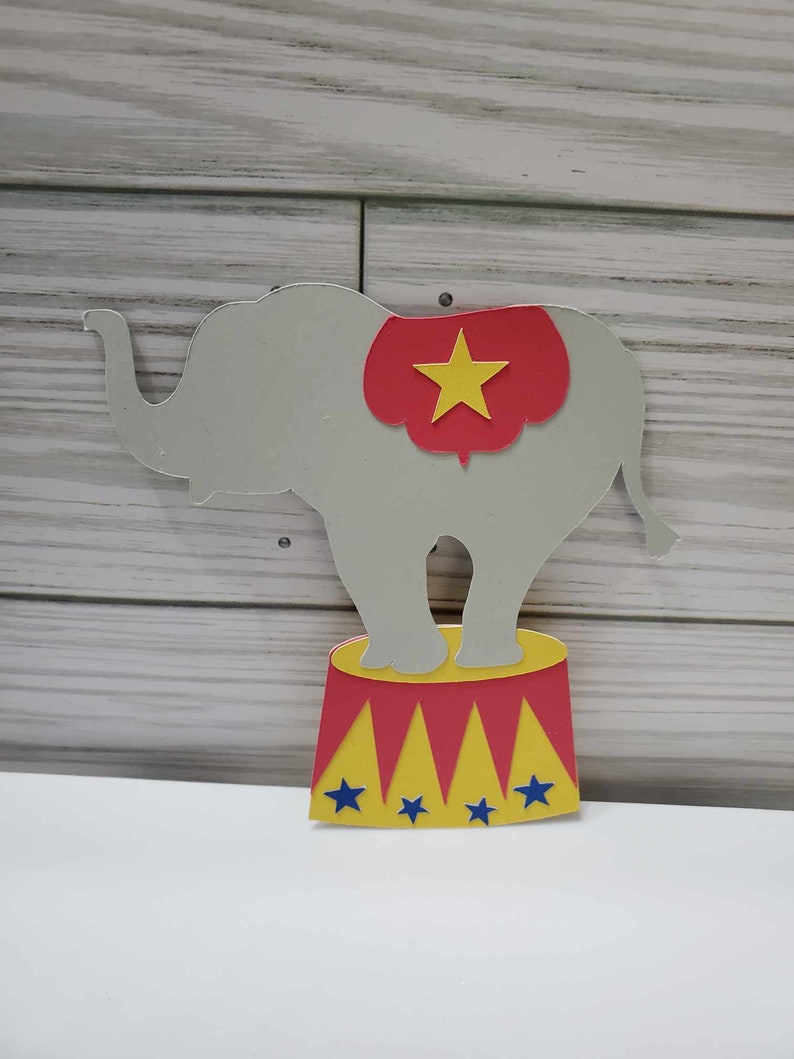 Circus/elephant/tickets/big Top/ Papercrafts for Scrapbooking - Etsy