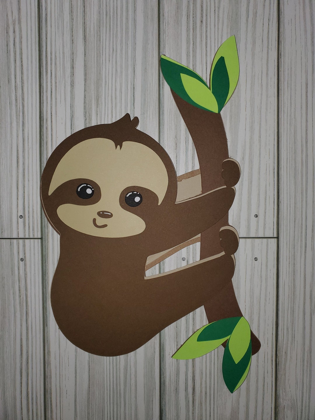 Sloth#2,#3,#4/papercraft for Scrapbooking and Embellishments - Etsy
