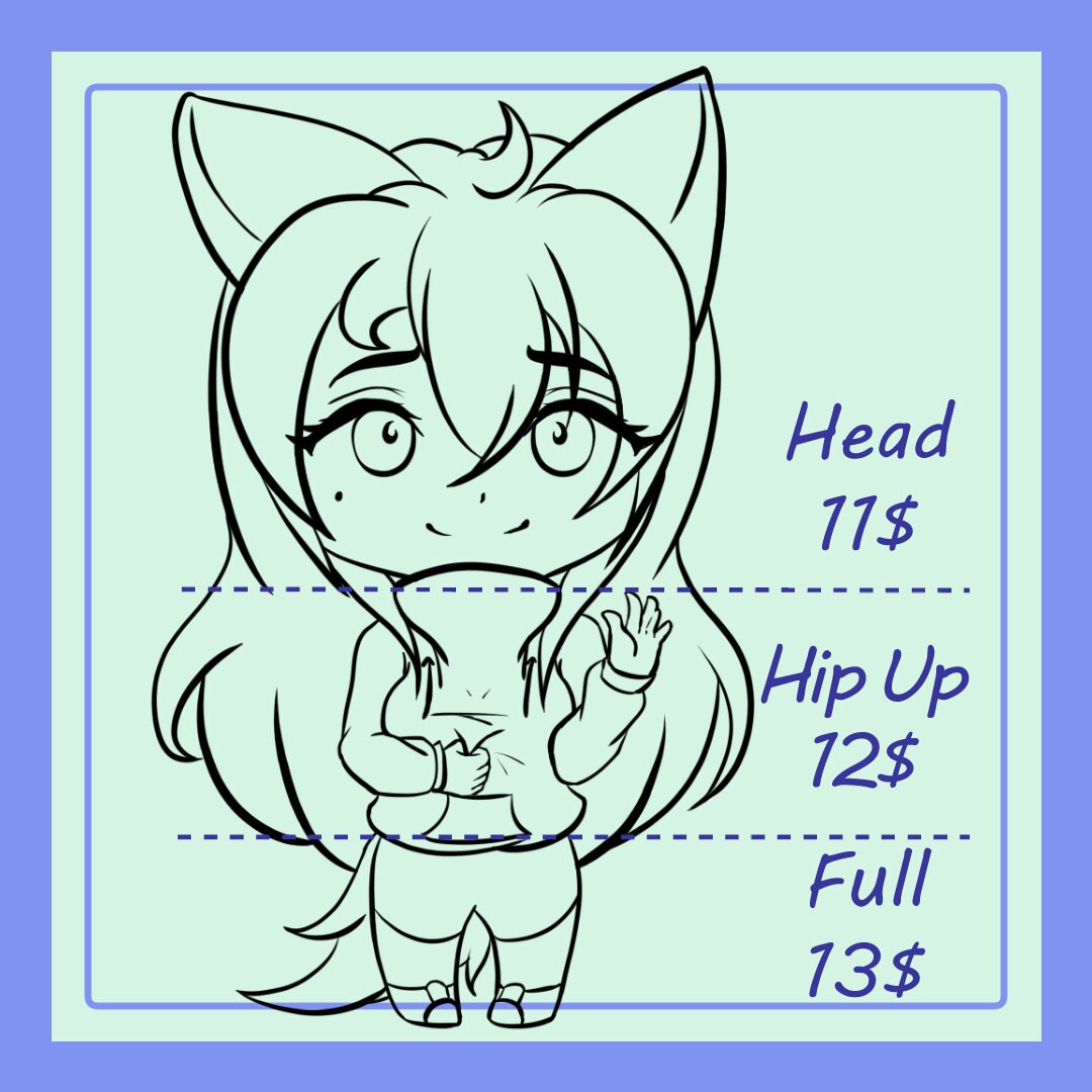 Cute Chibi Commissions - Etsy