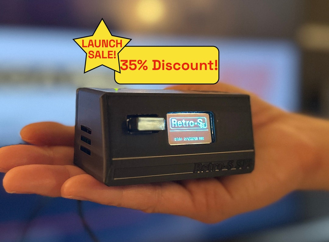 Your First Compact Retro Gaming Console Game Marquee OLED Wireless ...