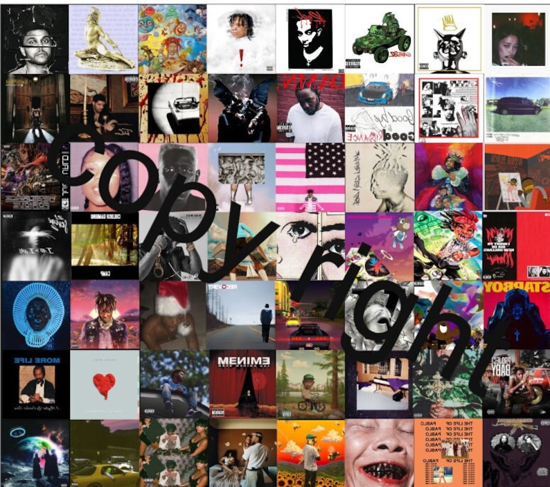 Rapper Album Covers - Etsy