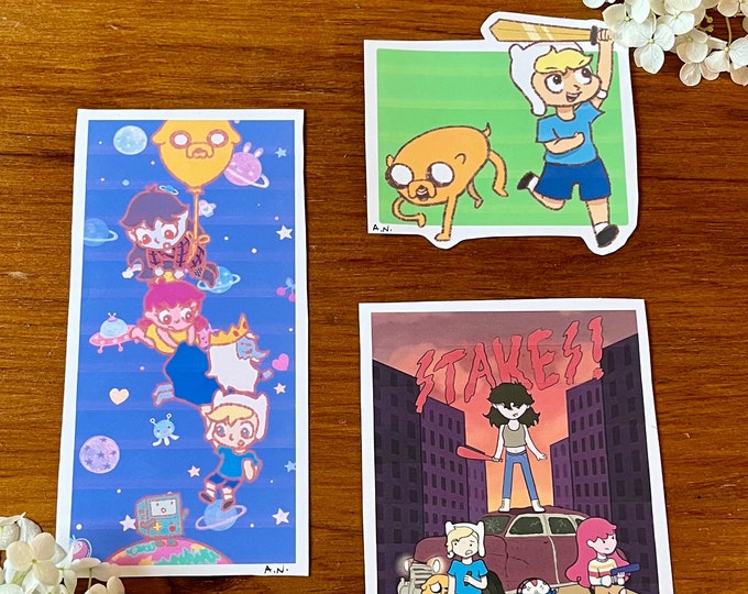Adventure Time Stickers, Vinyl Stickers, 10-50 Pcs Random Pack, FREE ...