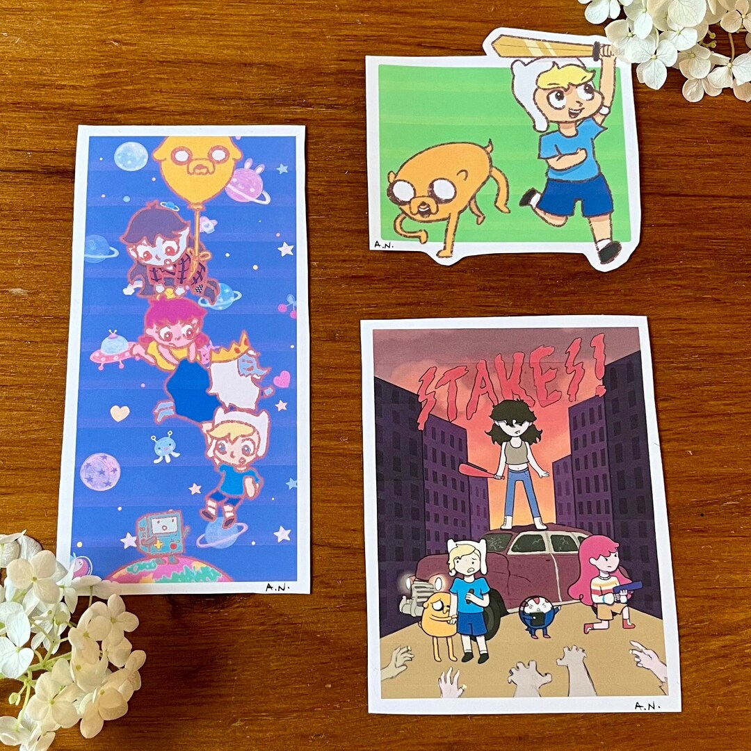 Adventure Time Stickers - Etsy