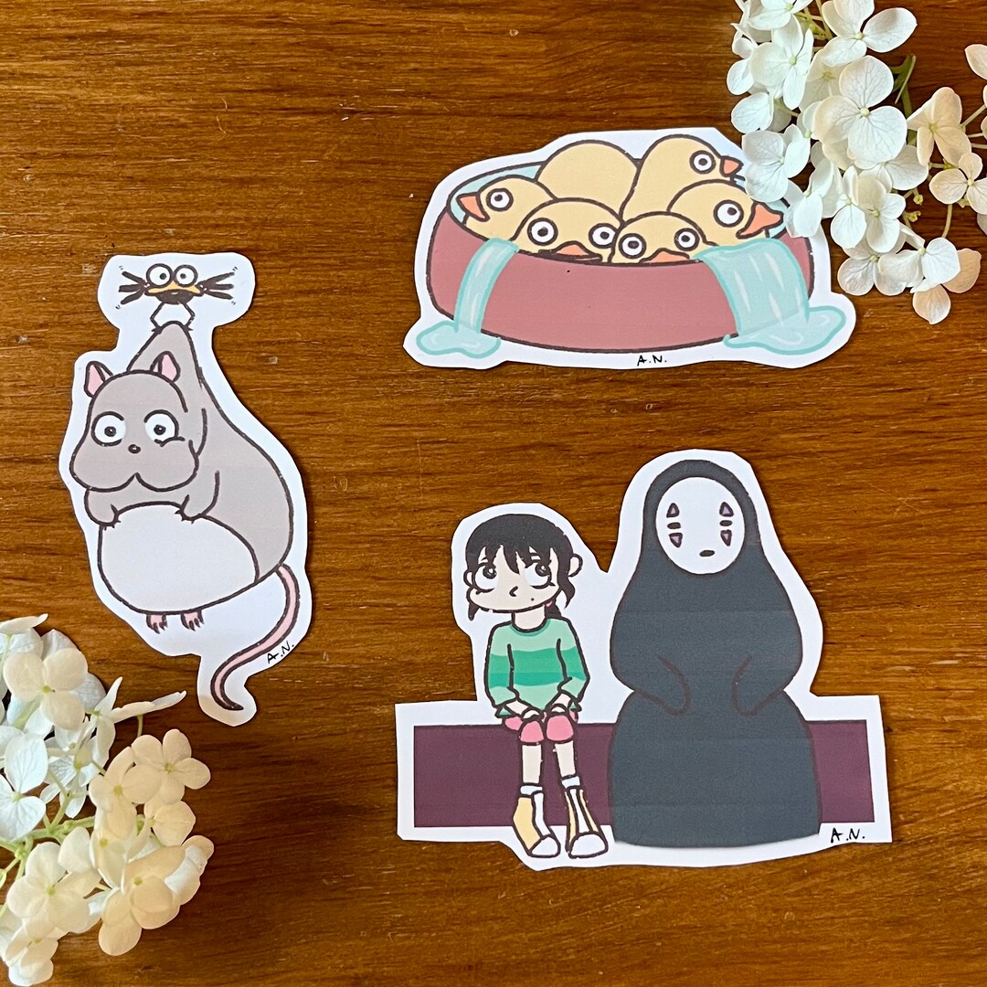 Spirited Away Stickers - Etsy