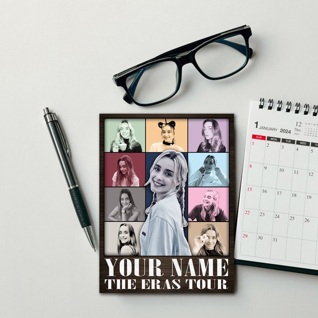 Personalized Eras Tour Wooden Sign, Custom Eras Tour Characters Sign ...