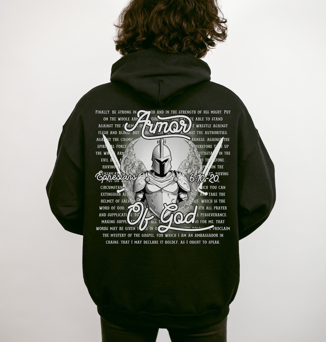 Christian Hoodie Men,bible Verse Hoodie,jesus Hoodie,christian Pull ...