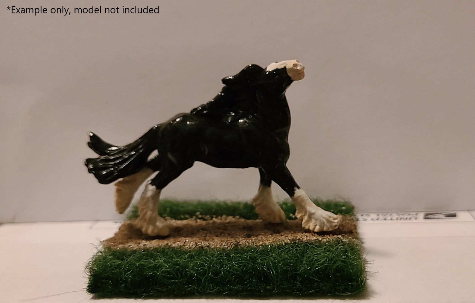 Micro Mini 1:32 Scale Grass Bases With Real Sand for Model Horse ...