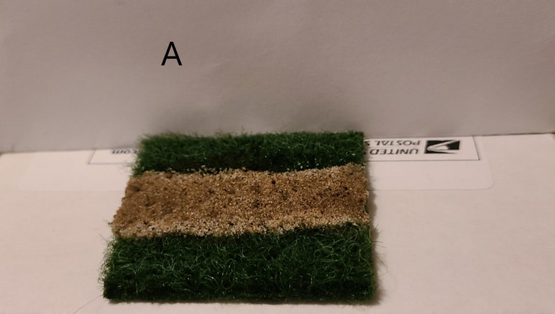Micro Mini 1:32 Scale Grass Bases With Real Sand for Model Horse ...