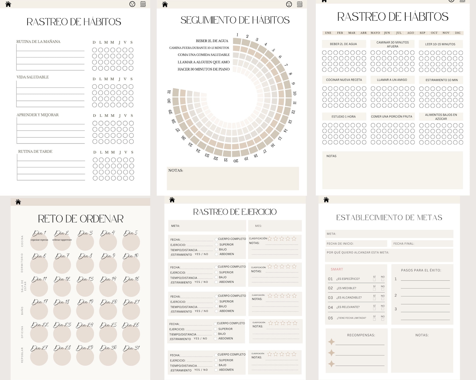 Digital Planner Spanish Agenda Digital Español 2025 Planificador ...
