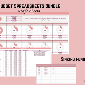 Personal Finances Template Google Sheets All in One Spreadsheets Annual ...
