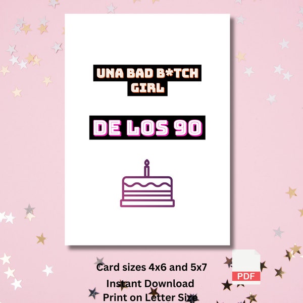 Printable Bad Bitch Cards - Etsy