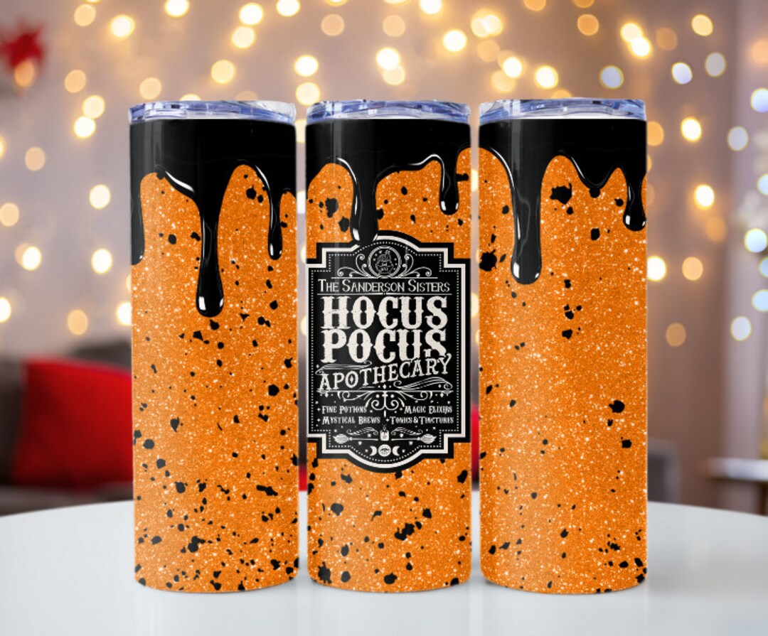 Hocus Pocus Apothecary Orange 20oz Tumbler - Etsy