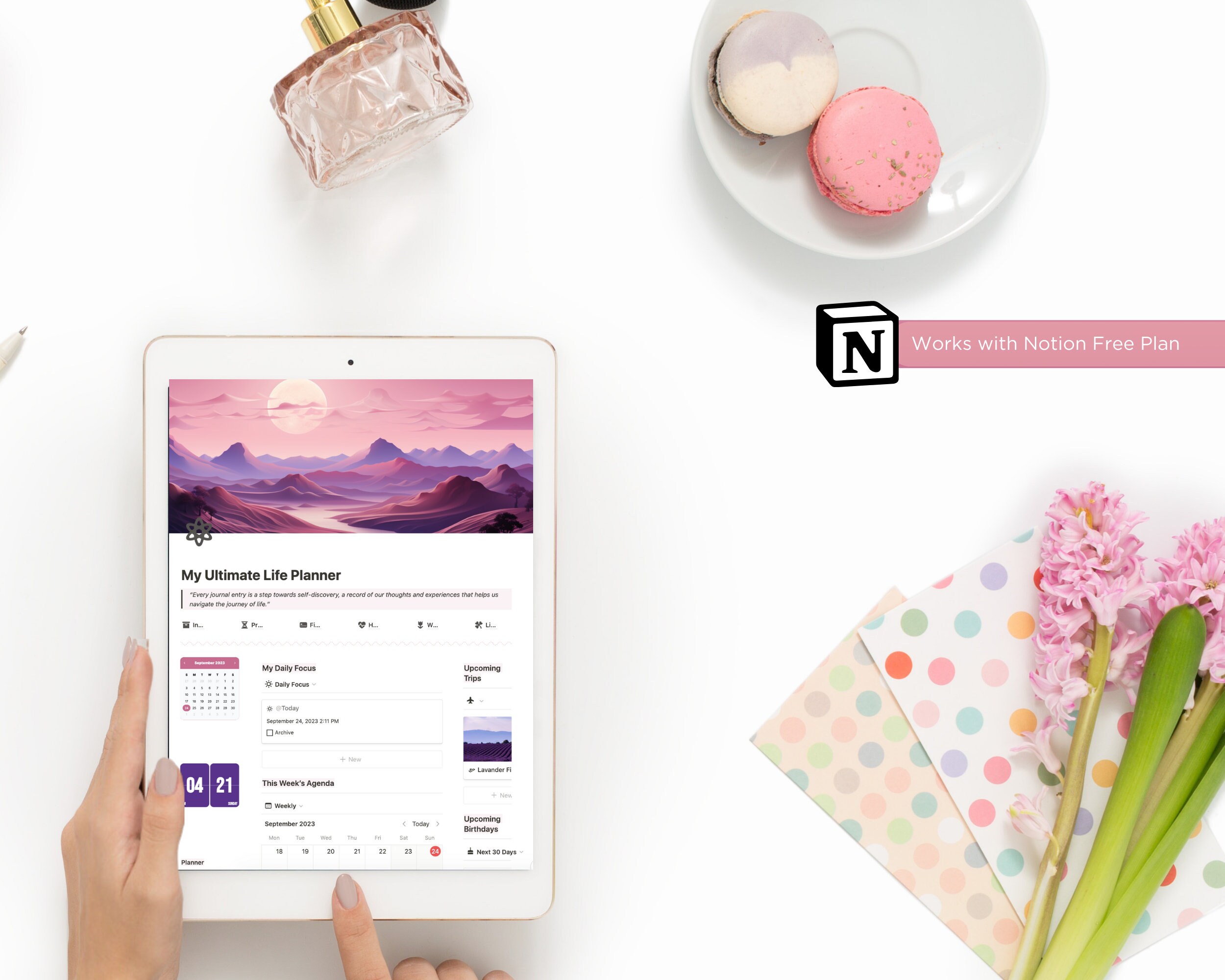 2024 All in One Notion Template, That Girl Dashboard, Notion Ultimate ...