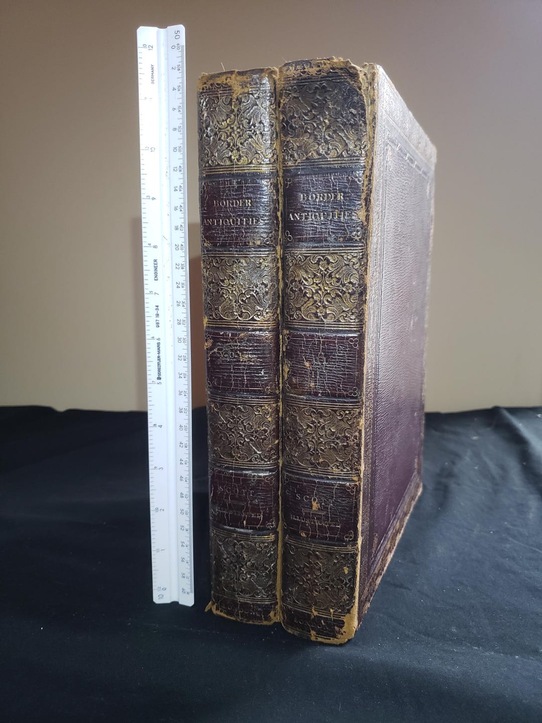 1814 Border Antiquities of England and Scotland by Sir Walter Scott Esq ...
