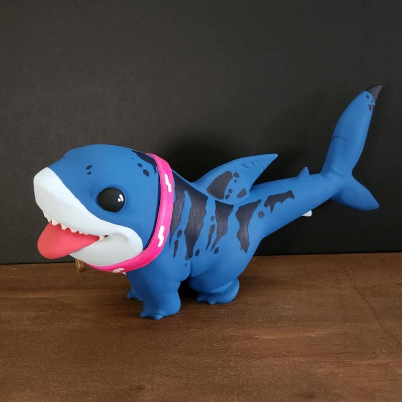Jeff the Land Shark Plush - Etsy