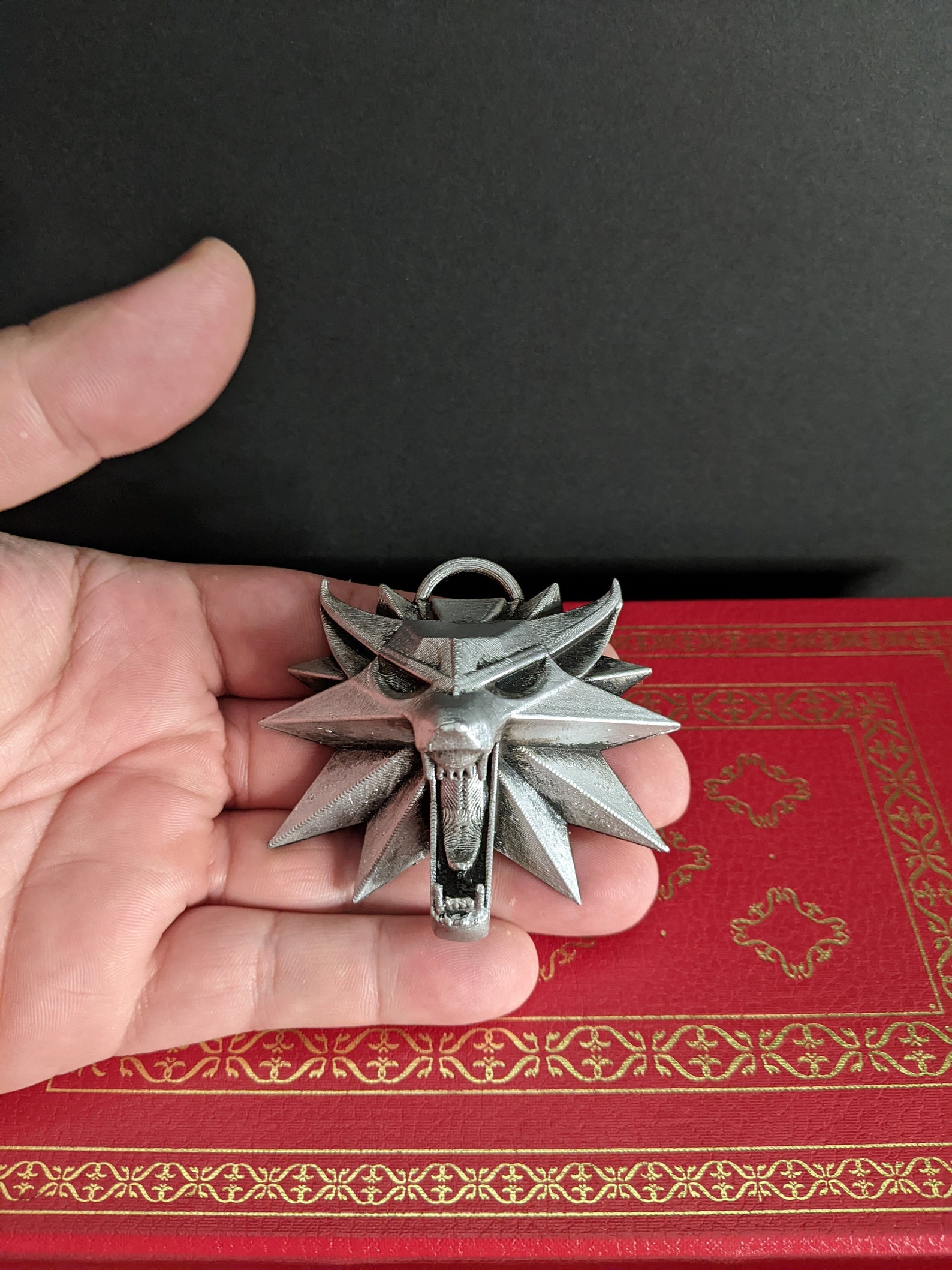 The Witcher Medallion the School of the Wolf - Etsy