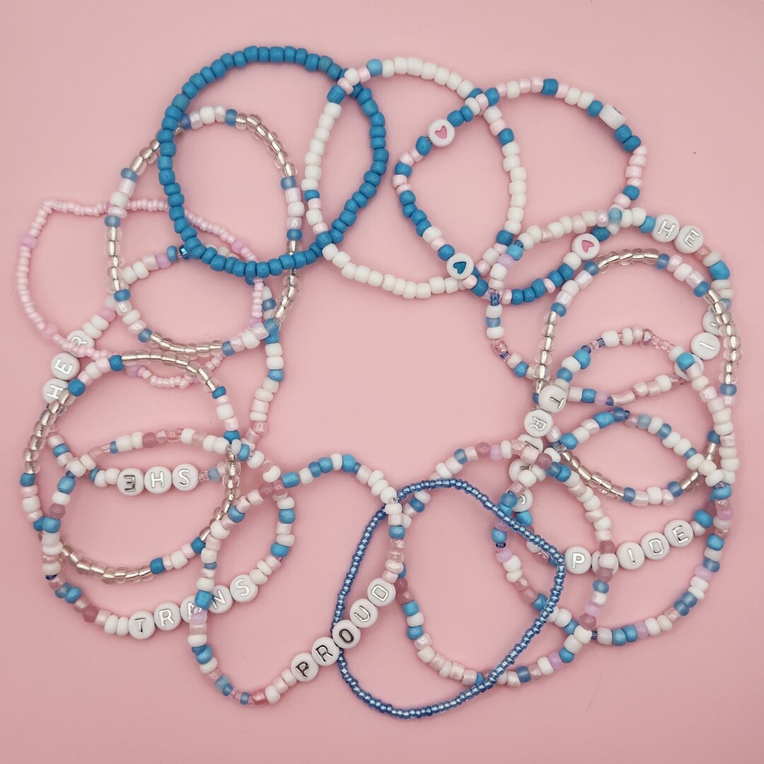 Transgender Flag Themed Surprise Bundles Pink Pink Blue White ...