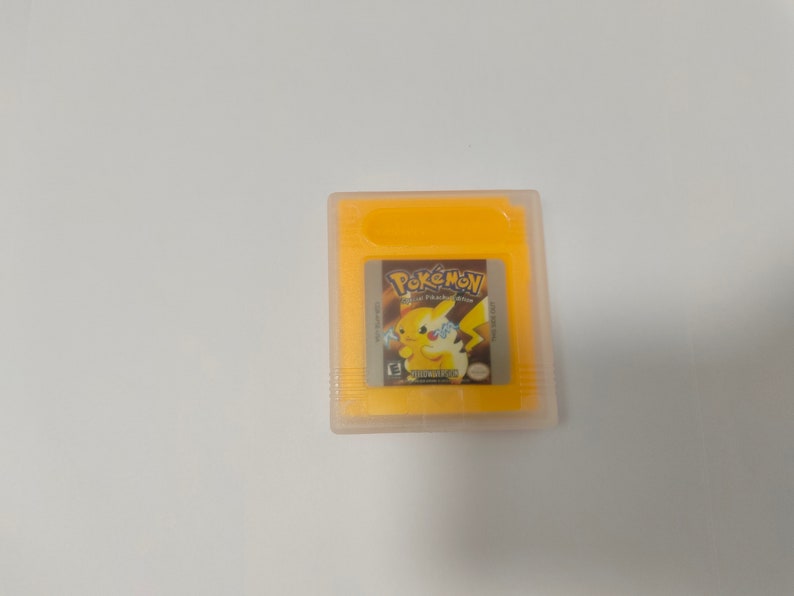 Pokemon GBC Red Blue Green Yellow Gold Silver Crystal Versions - Etsy