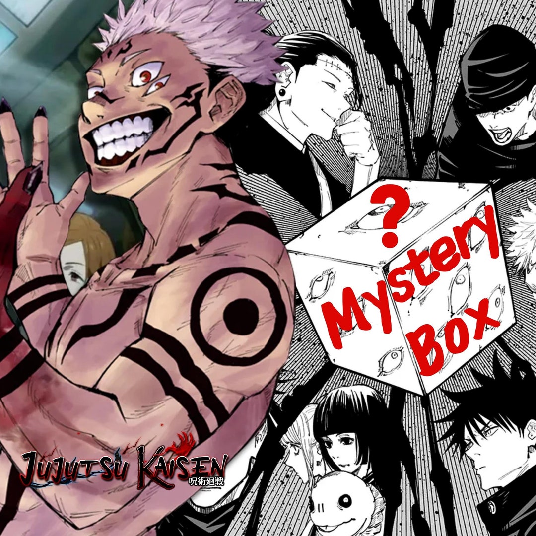 Jujutsu Kaisen Anime MYSTERY BOX Custom Made Surprise Birthday - Etsy